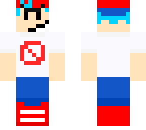boyfriend from fnf | Minecraft Skins