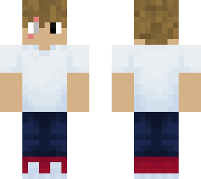 casual guy with scar | Minecraft Skin
