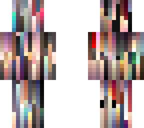 Colour palette skin | Minecraft Skin