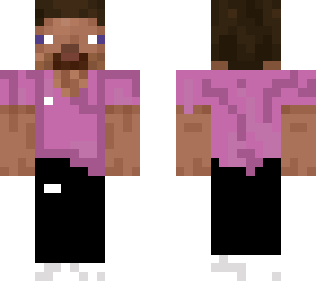 pink steve | Minecraft Skins