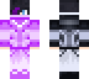 Purple Zane As Aphmau Friend | Minecraft Skin