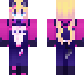 Racer Rin (Muse Dash) | Minecraft Skin