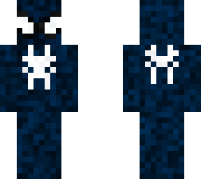 symbiote spiderman | Minecraft Skins