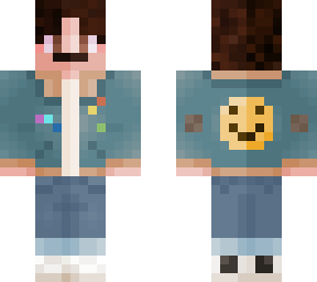80's Man With Moustache | Minecraft Skin