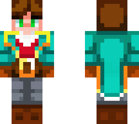 Cool skin (hive style) | Minecraft Skin