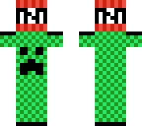 creeper carrying tnt | Minecraft Skin
