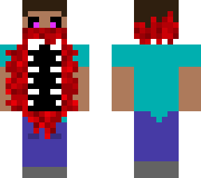 Demonic Steve entity (creepypasta) | Minecraft Skin