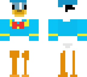 Derpy Donald Duck | Minecraft Skin