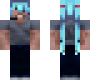 jerma miku | Minecraft Skin