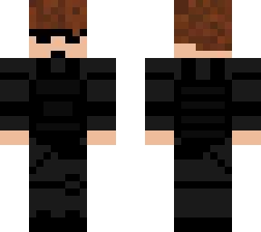 roblox entry point black dusk Elite operative | Minecraft Skin