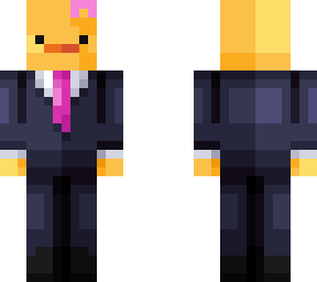 chicken pink tie with bow | Minecraft Skin
