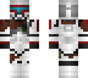 Clone Commando Rebel (Red) | Minecraft Skin