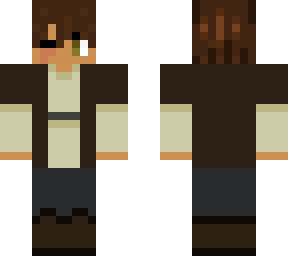 damien eye hurt werewolf ears | Minecraft Skin