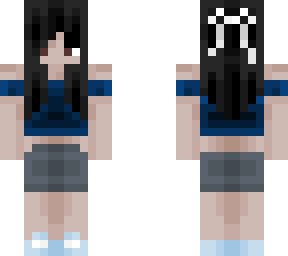 Girl with a skirt | Minecraft Skin