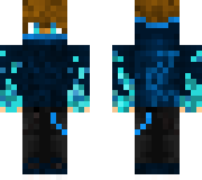 blue fire | Minecraft Skins