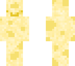 cheese skin withouth the black spots | Minecraft Skin