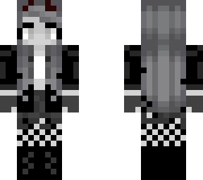Monochrome Nyx | Minecraft Skin