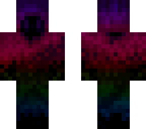 Rainbow Void | Minecraft Skin