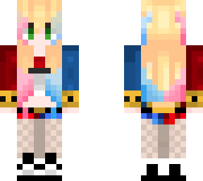andy harley quinn | Minecraft Skin