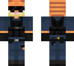 Cop Garfield | Minecraft Skin