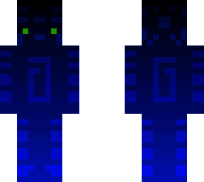 blue gradient remake | Minecraft Skin