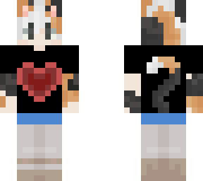 Calico Catboy | Minecraft Skin