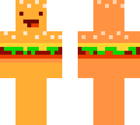 Cheeseburger (Shading!) | Minecraft Skin