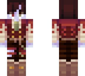 FireBreathMan Red Comets BlockWars | Minecraft Skin
