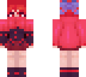 sekibanki - touhou project (64x) | Minecraft Skin