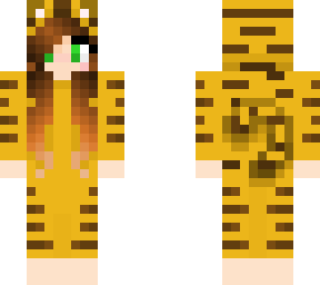 tiger girl | Minecraft Skins