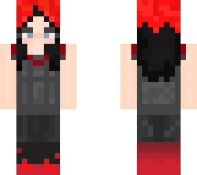 Red Roots Billie Eilish | Minecraft Skin