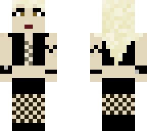Blonde Rocker Nikki | Minecraft Skin