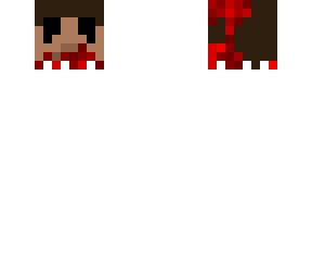 bloody steve head | Minecraft Skin