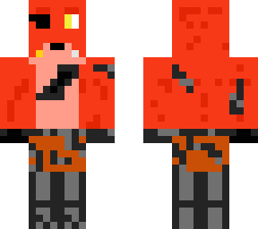 Calico Foxy skin FNAF | Minecraft Skin