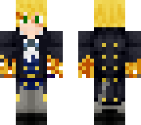 Flame Emperor Sabo | Minecraft Skin