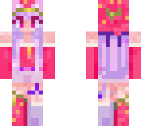 Pink Strawberry skin | Minecraft Skin