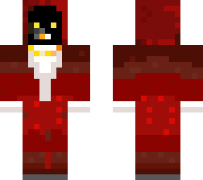 Red Shadow Wizard | Minecraft Skin