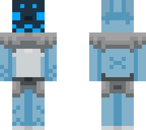 Steve the protogen | Minecraft Skin