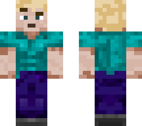 blonde buff steve | Minecraft Skin
