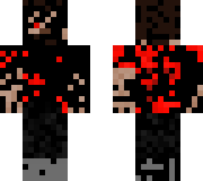 Corrupted Steve CreepyPasta | Minecraft Skin