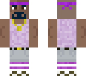 purple thug | Minecraft Skin