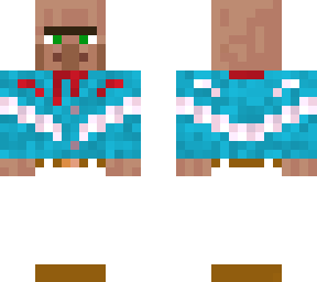 RR Cowboy Villager | Minecraft Skin