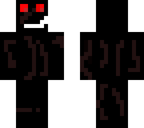 Smiling Black Figure | Minecraft Skin