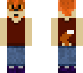 fitz maskless progression | Minecraft Skin