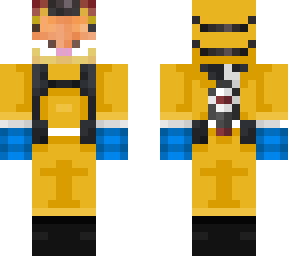 Garfield chemical suit | Minecraft Skin