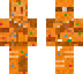 gingerbread soldier | Minecraft Skin