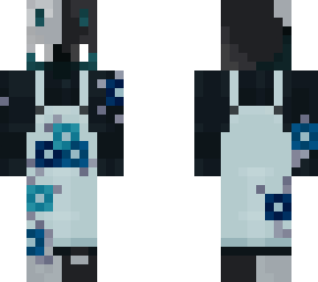 inverted calico cat | Minecraft Skin