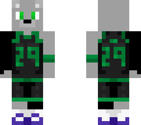 Polar Bear Boston Celtics | Minecraft Skin