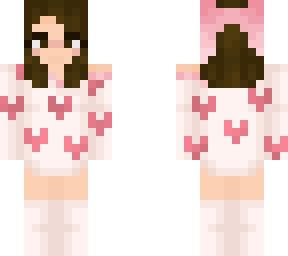 Sueter de corazones 222 | Minecraft Skin