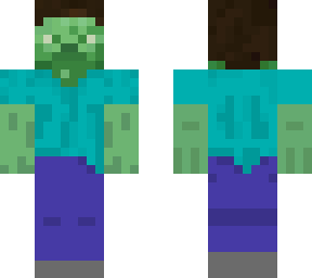 zombie steve | Minecraft Skin